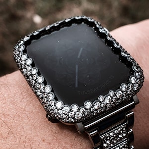 Black Apple Watch Bezel Cover 38mm 40mm 41mm 42mm 44mm 45mm 49mm Ultra ...