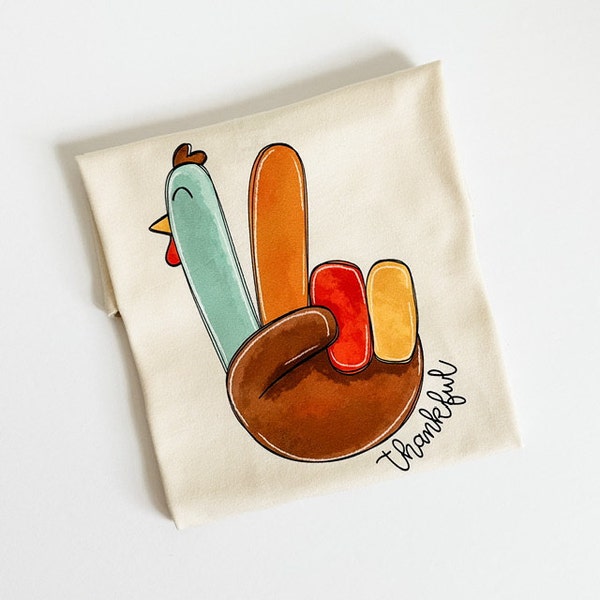2 Files, Peace Sign Turkey PNG File, Thanksgiving Sublimation File - Etsy