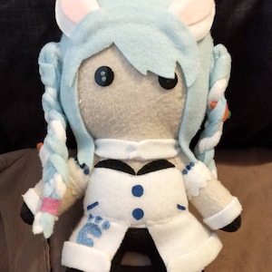 Mini Genji Cat Fleece Overwatch Plush | Etsy