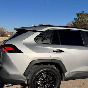 Fits 1996-2002 Toyota 4RUNNER Rear Side Windows American Flag Decal ...