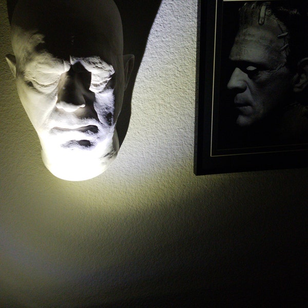 Boris Karloff Mature Life Mask Cast Son of Frankenstein - Etsy