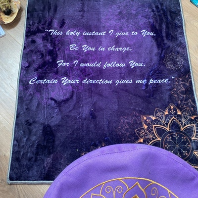 Purple Mandala Design Rug, Living Room Carpet, Christmas Gift Rug ...