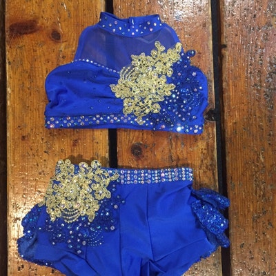 Floral Sequin Applique Hunter Green Embroidered Applique for Your Dance ...