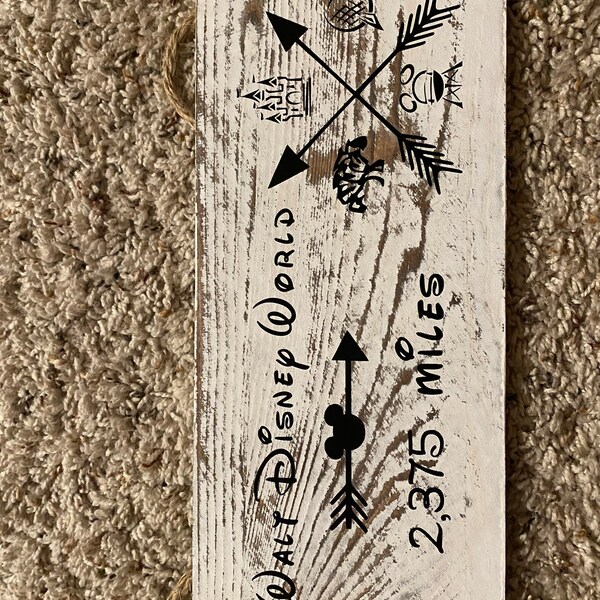 Disney Sign, Walt Disney Quote, Disney Home Decor Sign, Rustic Disney ...