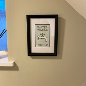 Waterworks Bathroom Print, Bathroom Decor, Bathroom Accessories, Prints ...