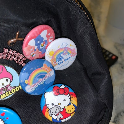 Care Bears Badge Button Pin Set of 6 - Etsy