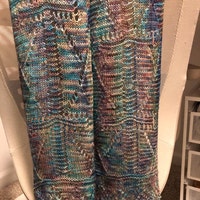 Airy Leaves Lace Scarf - Etsy