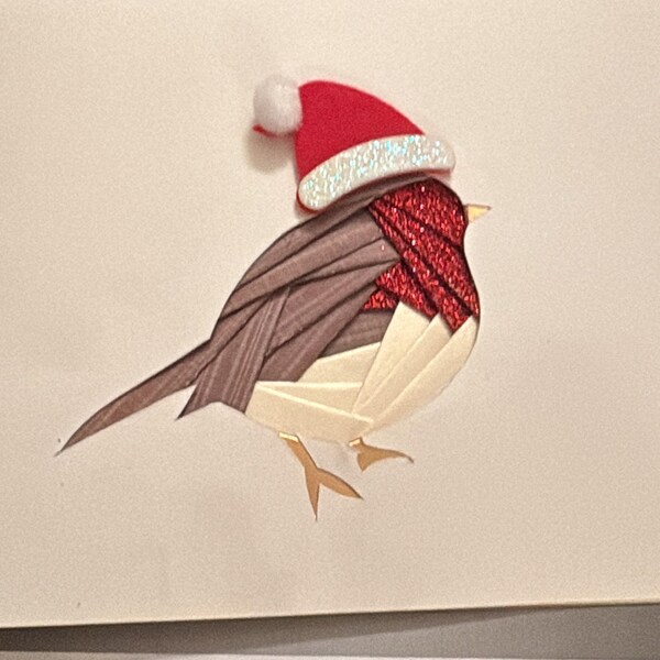 Robin Iris Folding Pattern | PDF Download | Iris Folding Pattern & Card ...