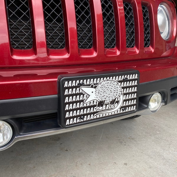 Opossum License Plate, Possum Car Decor, Funny Car Accessories for Men ...