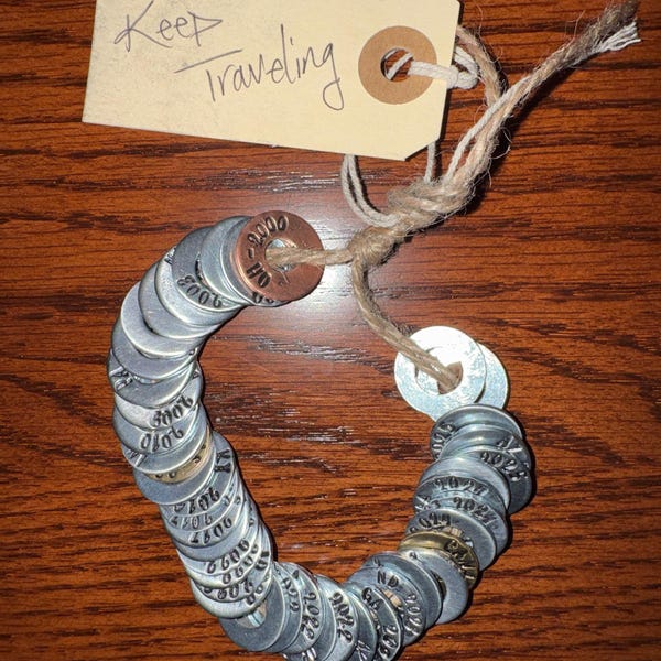 Single Travel Tokens for Collections Adventure Explore Traveler ...
