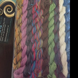 Bits Bag 10 Skeins of Silk - Etsy