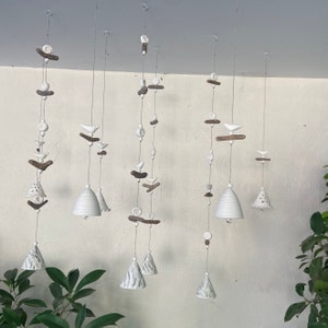 Ceramic House Bells Handmade . Room and Garden | Etsy