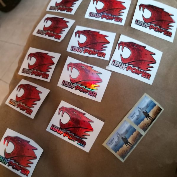 X9 Ibuypower Holo Katowice 2014 Stickers From CS GO in Real Life Set ...