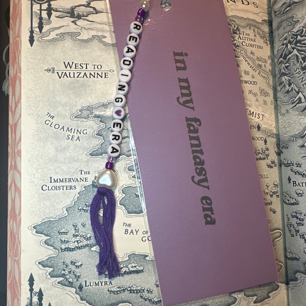 Reading Era | Beaded Bookmark Tassel | Bookmark Tassel | Friendship ...