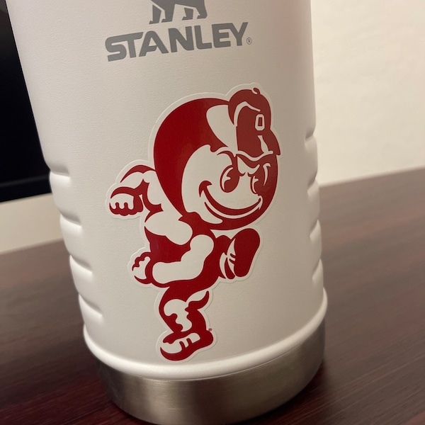 Ohio State Buckeyes 4" Premium Vinyl Decal Licensed NCAA Brutus - Etsy