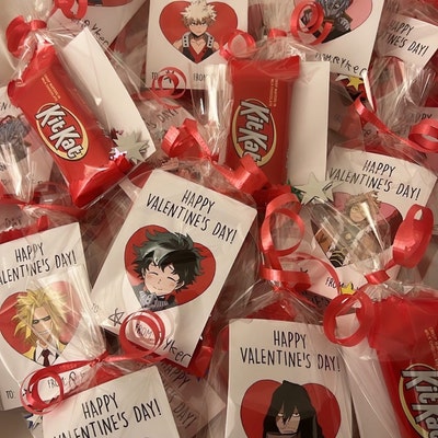 Anime Anniversary Card, Printable Valentine Card, Anime Valentine Card ...