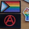 Non-binary Flag Embroidered Patch LGBT Enby Nonbinary Hook and Loop, Iron-on & Sew-on Patches - Etsy