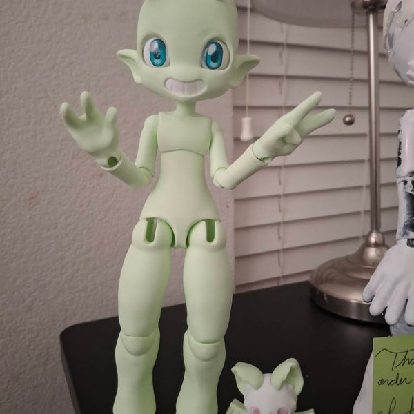 MADE to ORDER BJD, Ball Jointed Doll, Articulated Doll, Chibi Doll ...