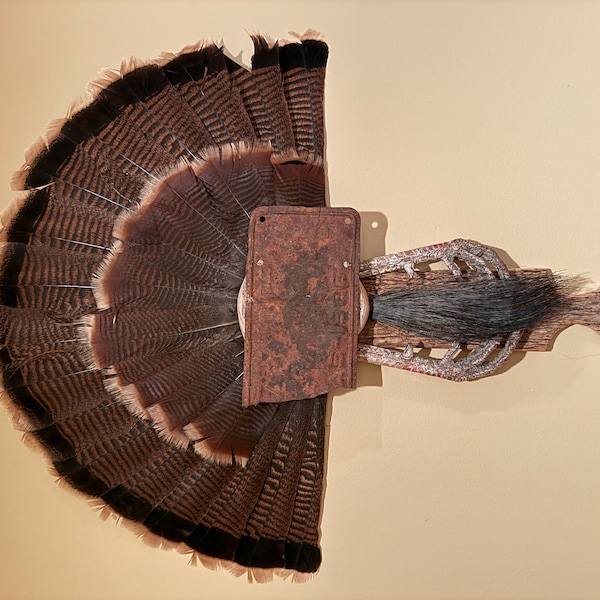 4-fan Turkey Fan Mount - Etsy
