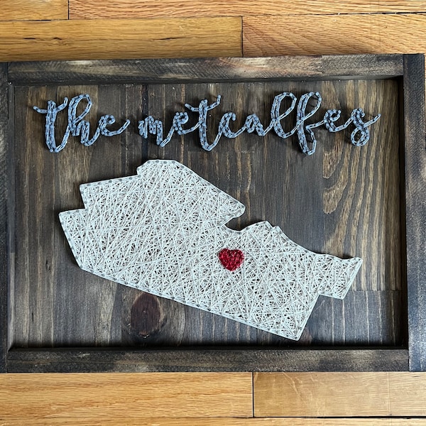 DIY Christmas String Art Kits - Etsy