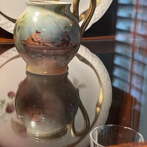 Antique Blue Overshot Coverlet, Triple Panel, Hand Woven, Double Seam ...