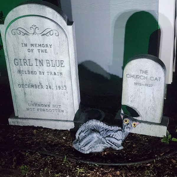 Evil Soul Studios LIFE SIZE Vintage Series Rest Gently Tombstone ...