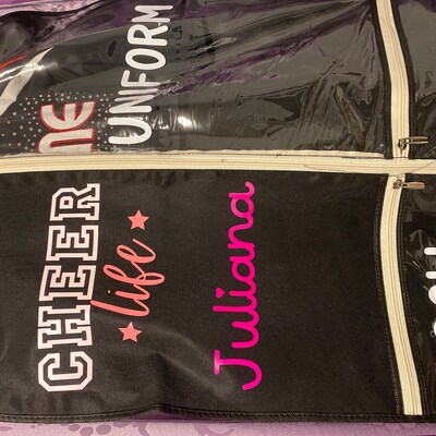 Customized Logo Cheer/dance Garment Bags - Etsy