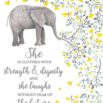 Bible Verse Printable Psalm 56:3 Bible Verse Sign Adorable Mouse Summer ...