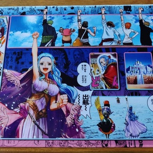 One Piece TCG Sabo Rebecca Nami Boardgame Playmat - Etsy