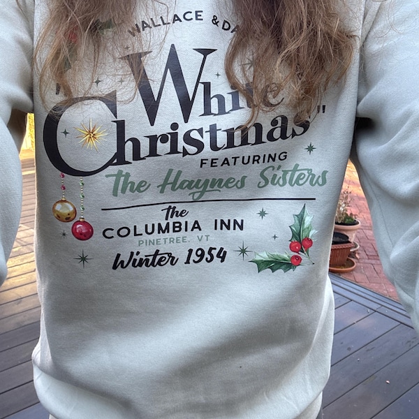 White Christmas Movie Shirt, Christmas Holiday Shirt, White Christmas ...