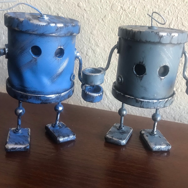 Robot. Green 318 Block Bot. Limited Edition. - Etsy