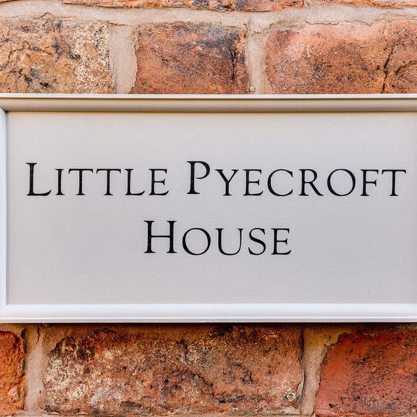 Custom Large Hand-painted Traditional Outdoor Business Sign | Bespoke ...