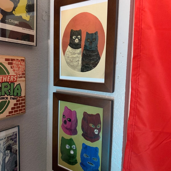 Serial Cuddlers- 9"x12" PRINT - Etsy