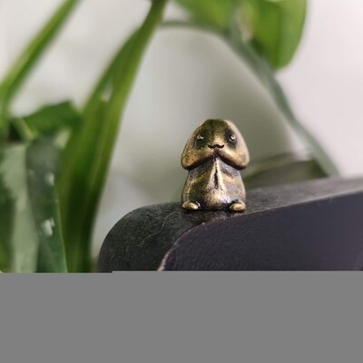 Pure Copper Retro Turtle Statue, Home Office Desk Trinkets, Solid ...