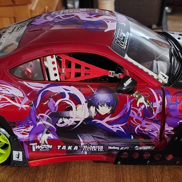 1/10 and 1/24 Scale RC Drift Livery Kit - Soifon - Etsy