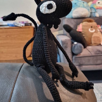 Luci the Demon Amigurumi Toy Pattern Crochet Toy Pattern Amigurumi Pdf ...