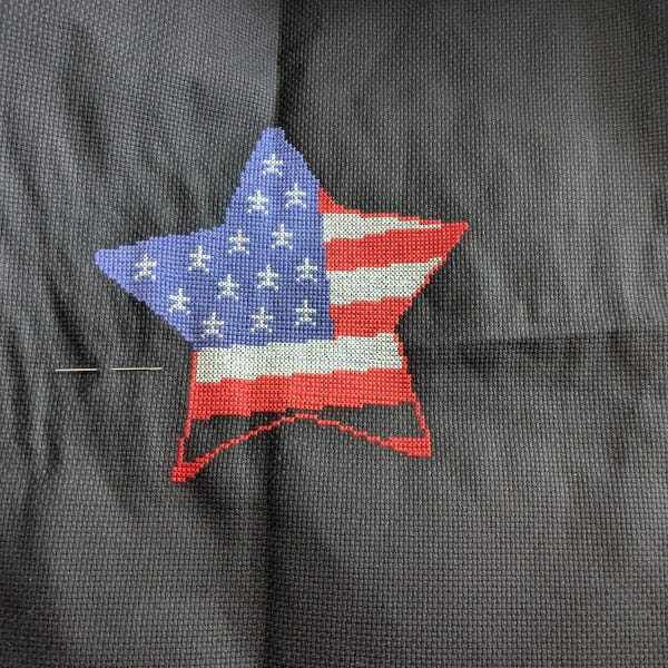 Firework Cross Stitch Pattern PDF, 4th of July Embroidery Pattern ...