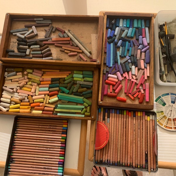 2-4 Modular/stackable Pastel Boxes - Medium Size - (each Module Holds ...