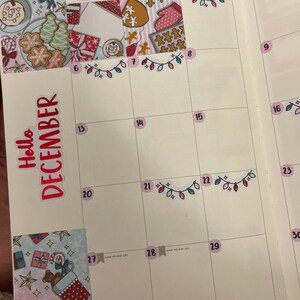 30 Day Mood Mandala Tracker Planner Sticker Bullet Journal | Etsy