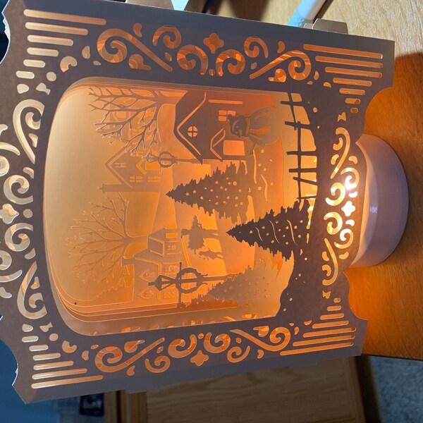 Merry Christmas With Cute Snowman Pop-up Card 3D - Paper Cutting ...