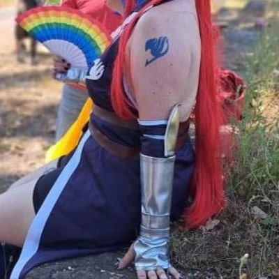 Fаiry Tаil Temporary Tattoos Realistic Cosplay Costume Tattoos Fake ...