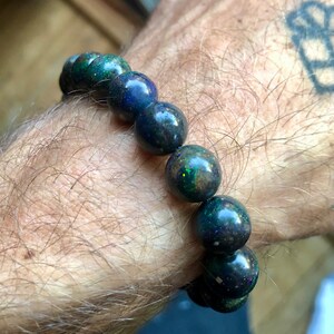 Natural Purple Onyx Bracelet AAA Quality 681012& 14MM Size - Etsy