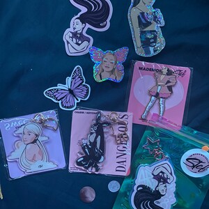 Ari Inspired Keychain Ari Keychain Butterfly Holographic - Etsy