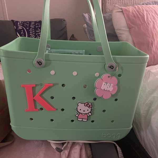 Daisy Custom Bag Tag | Bogg Bag Tag Charm| Acrylic Keychain| Groovy ...