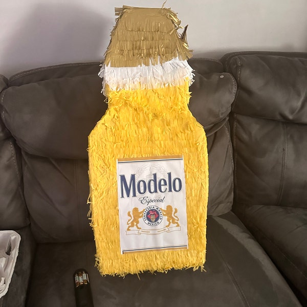 Modelo Piñata 27”x 15”x 4” Beer Themed Piñata - Etsy