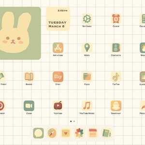 Cute Digital Sticky Note Stickers Set Pastel Kawaii | Etsy