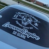 Bad Luck Club Windshield Rear Window Decal Car Sticker Banner JDM Vinyl ...