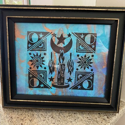 Floral Alphabet Poster - Etsy