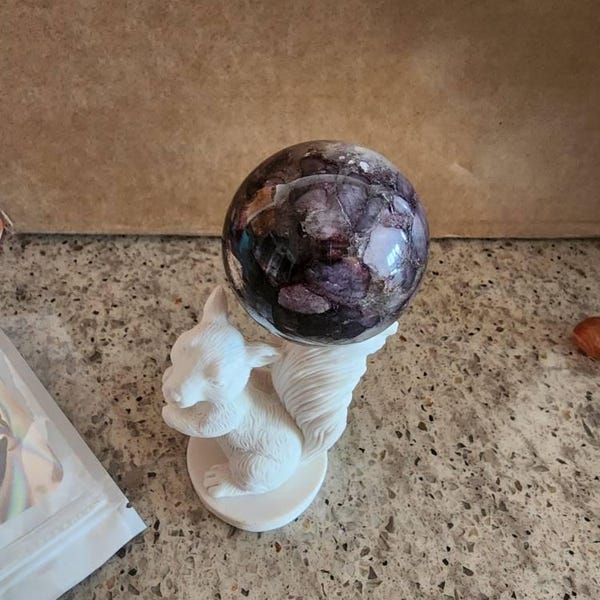 Large Sparkling Pink Amethyst Tower Green Jasper Chunky Obelisk Crystal ...