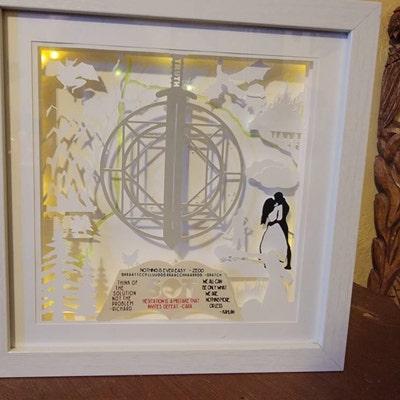 Fan Art the Scribbly Man 15oz Coffee Mug, SOT Book Series, Kahlan and ...